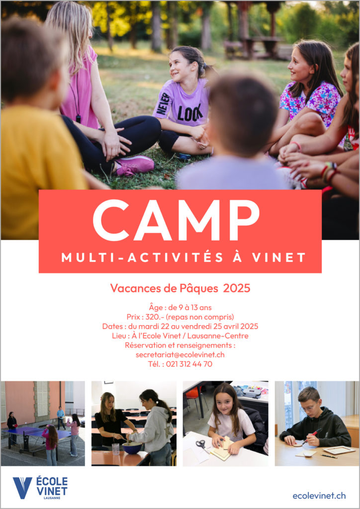 École Vinet | Camp multi-activités